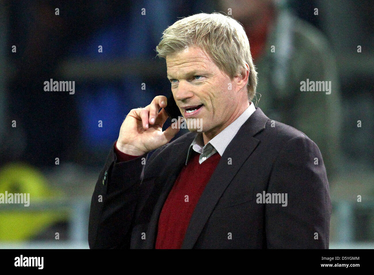 TV expert and former soccer player Oliver Kahn is seen prior to the ...