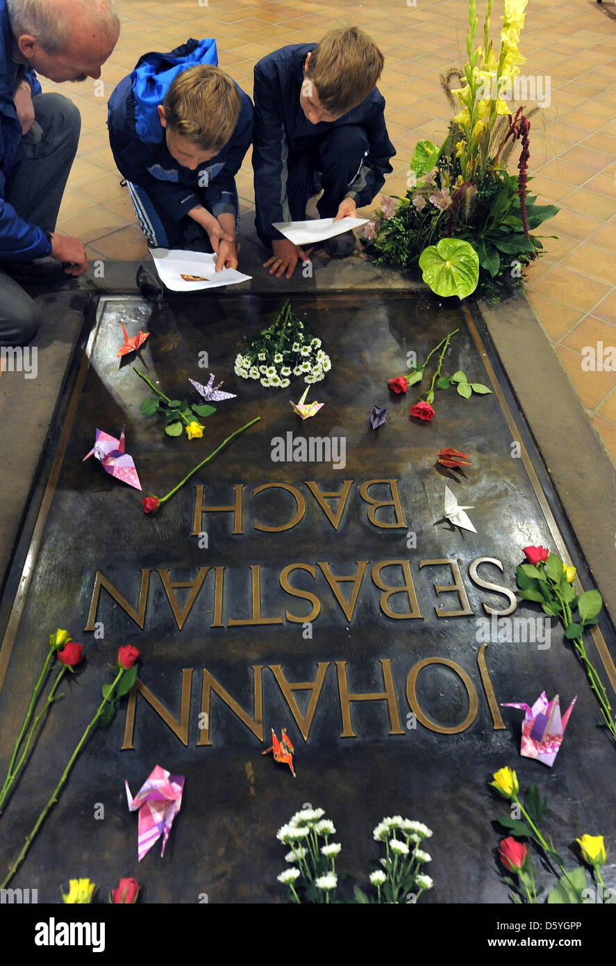 Johann Sebastian Bach Grave High Resolution Stock Photography and ...