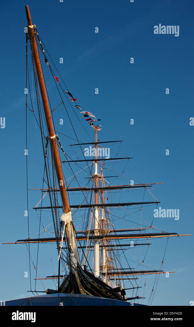 Historic sailing ship cutty sark hi-res stock photography and images ...