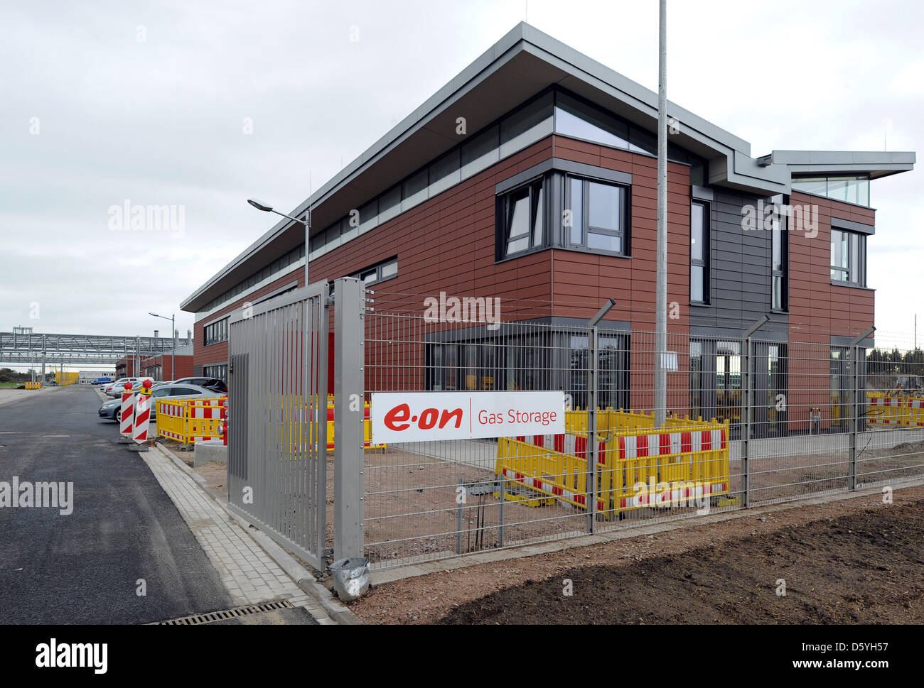 The information centre of the gas reservoire Etzel (ESE) is pictured in ...