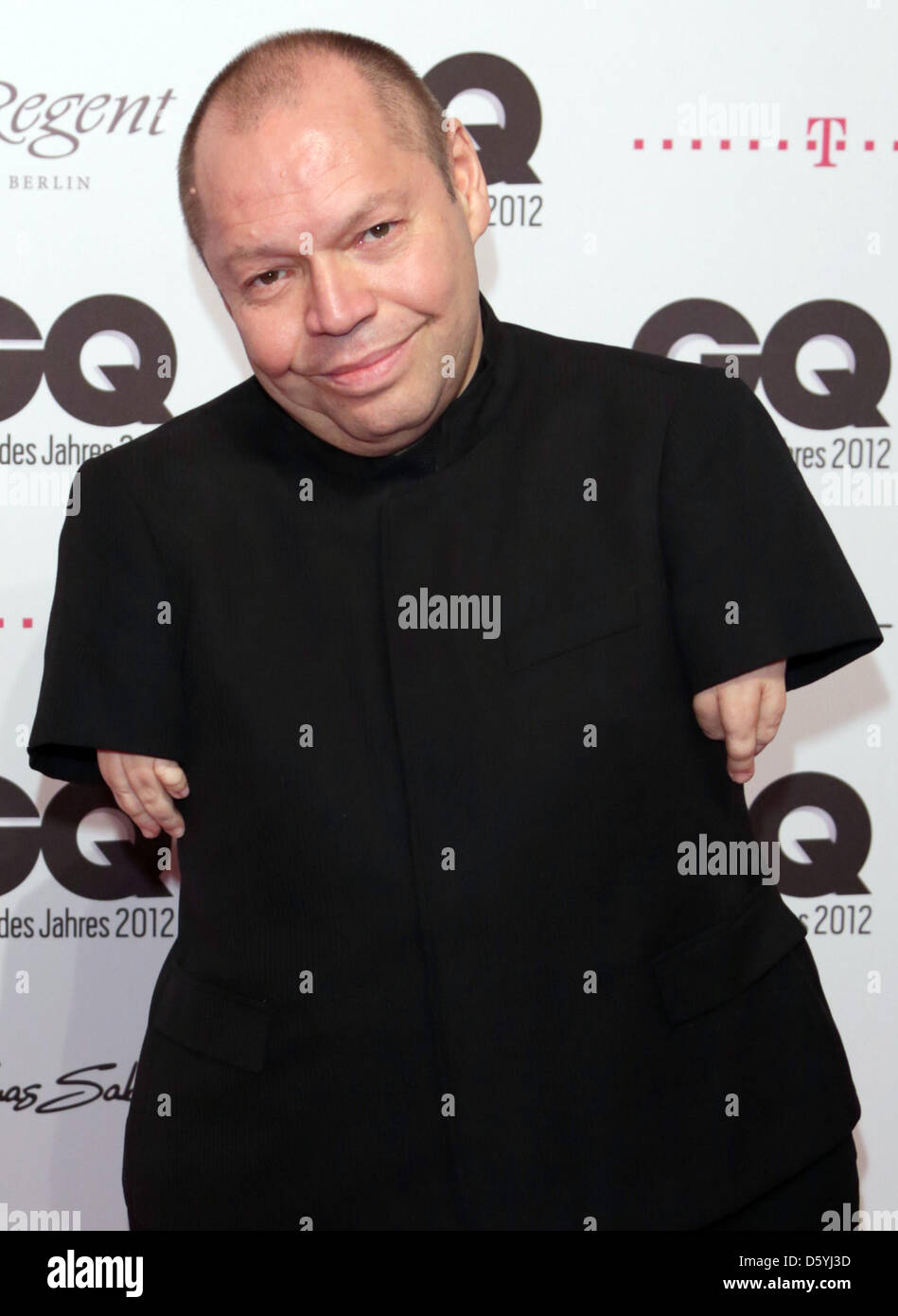 Tenor Thomas Quasthoff receive a prize in the category 'Culture' at the ...