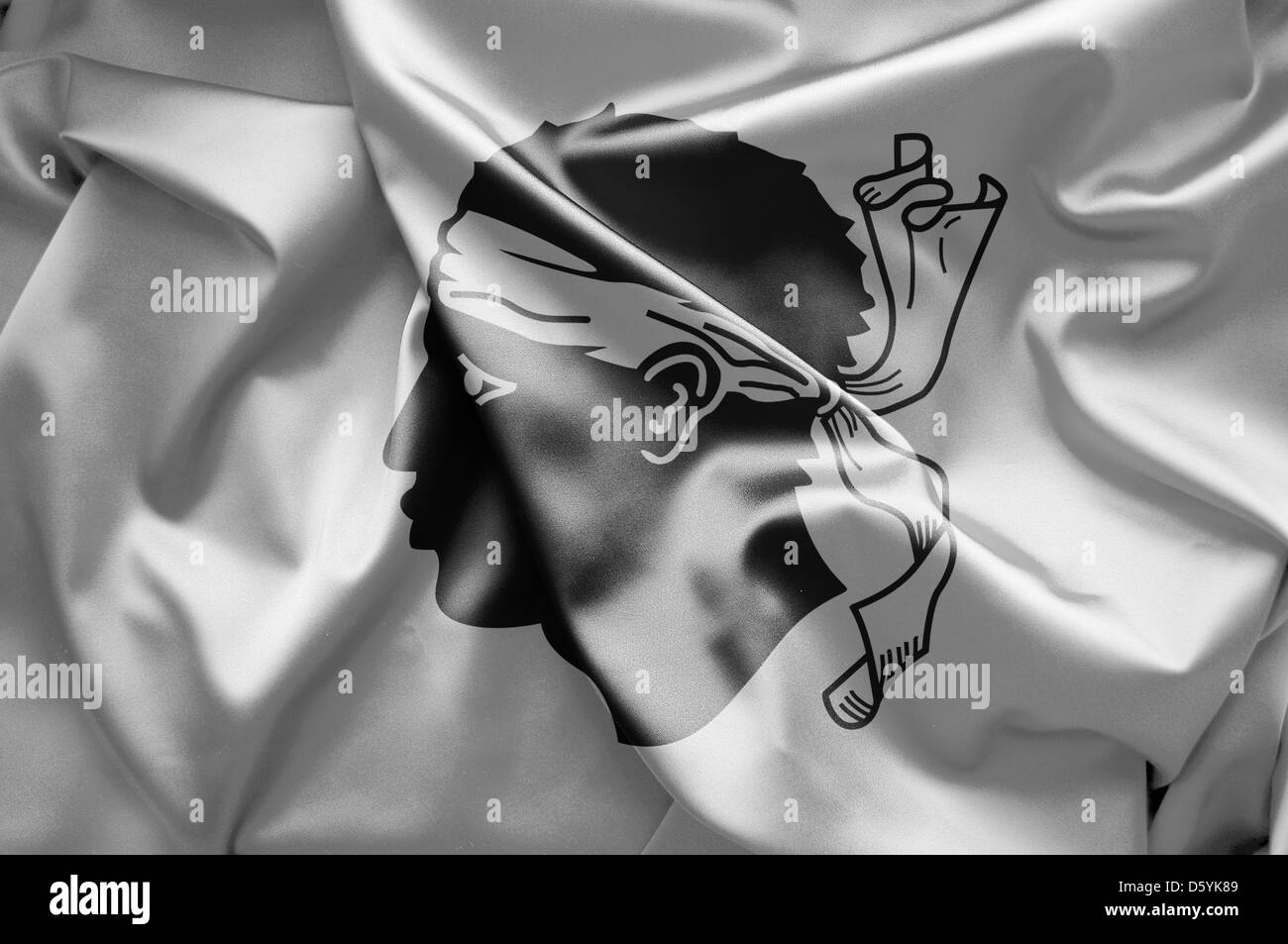 Flag of Corsica Stock Photo - Alamy