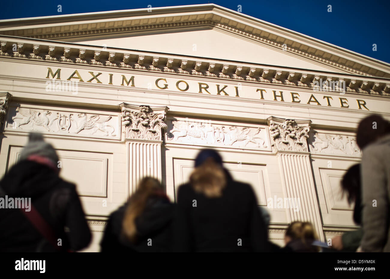 The exterior of Maxim Gorki Theater is pictured in Berlin, Germany, 29 ...