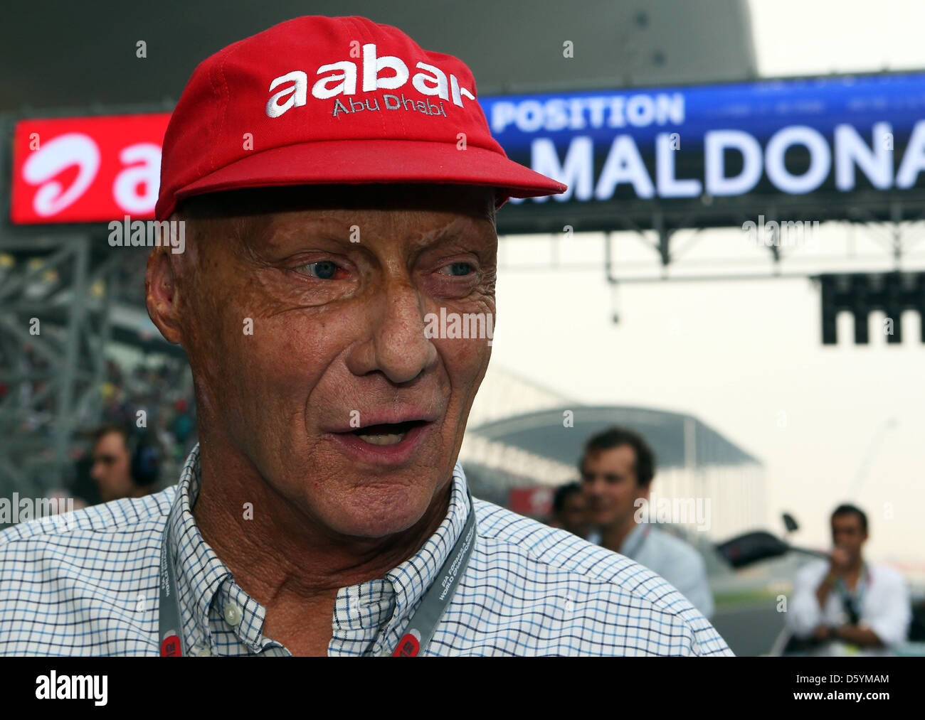 Former Austrian Formula One World Champion Niki Lauda seen before the ...