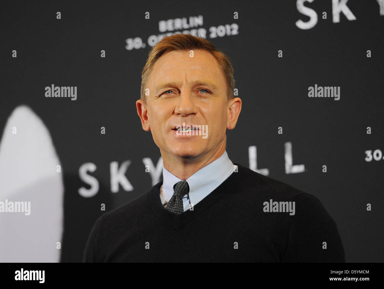 British actor Daniel Craig poses for pictures during a photocall for ...