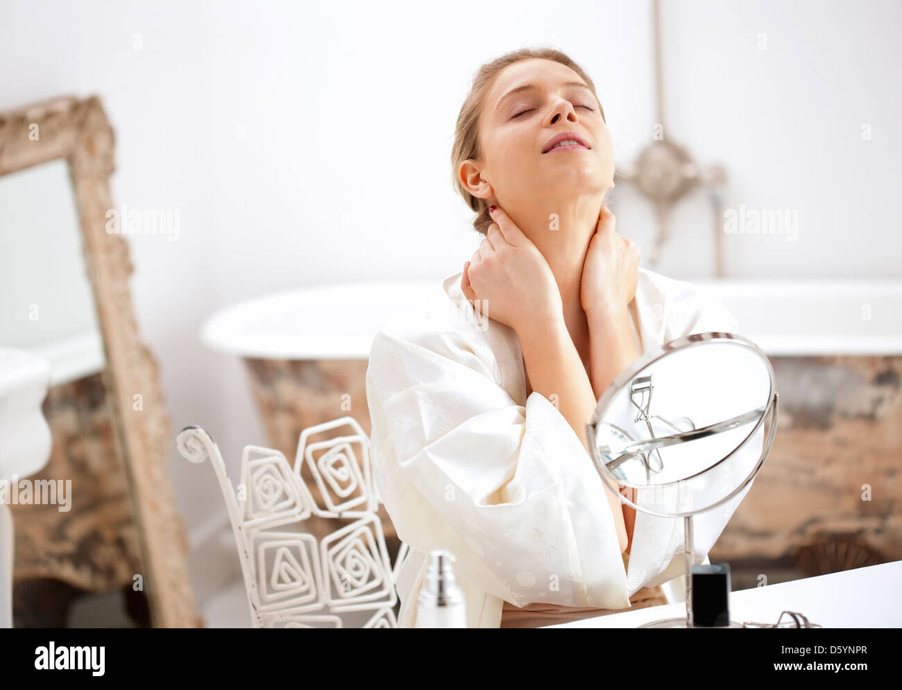 1 dressing gown hi-res stock photography and images - Alamy