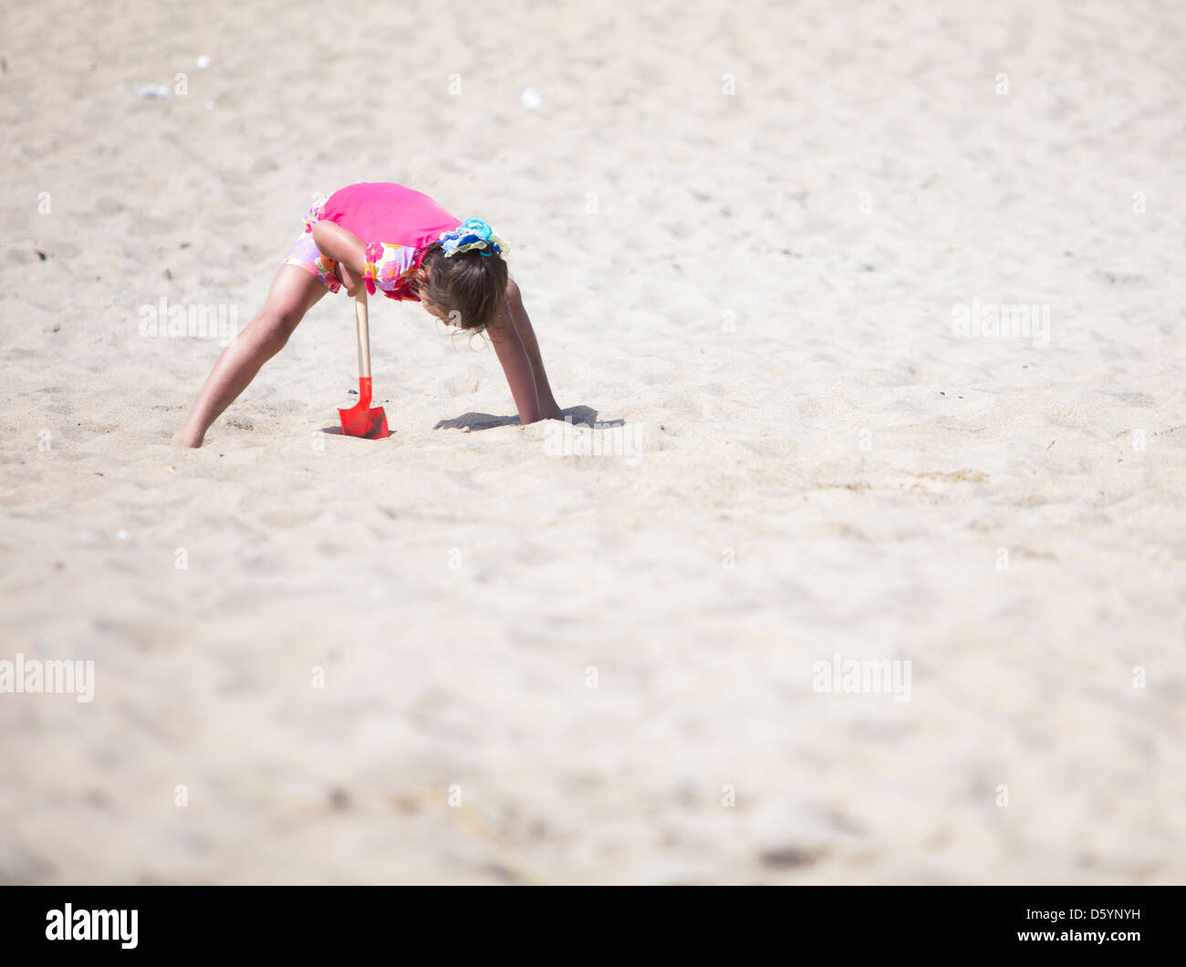 Girl Digging High Resolution Stock Photography and Images - Alamy