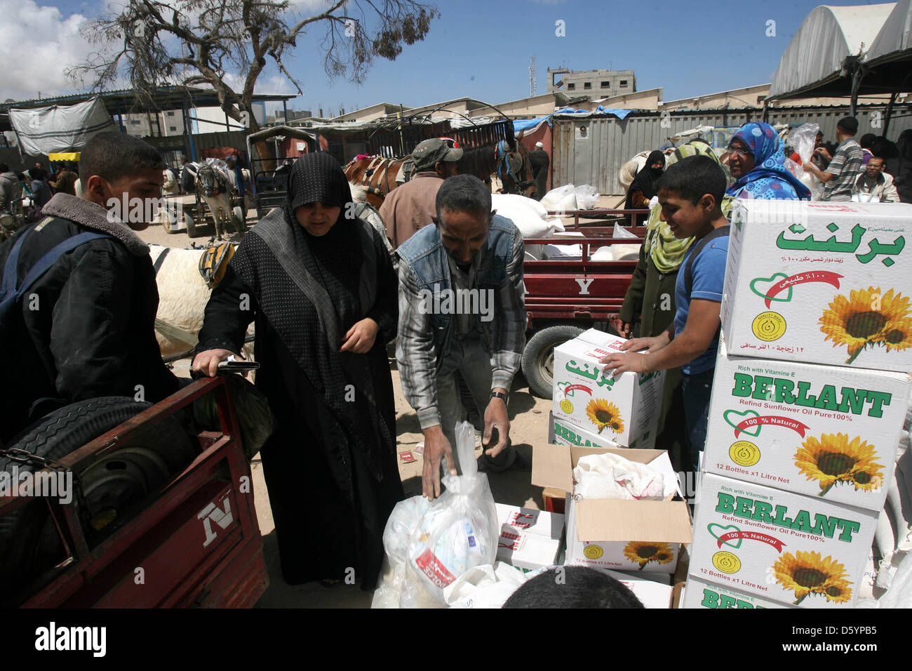 April 10, 2013 - Rafah, Gaza Strip, Palestinian Territory ...