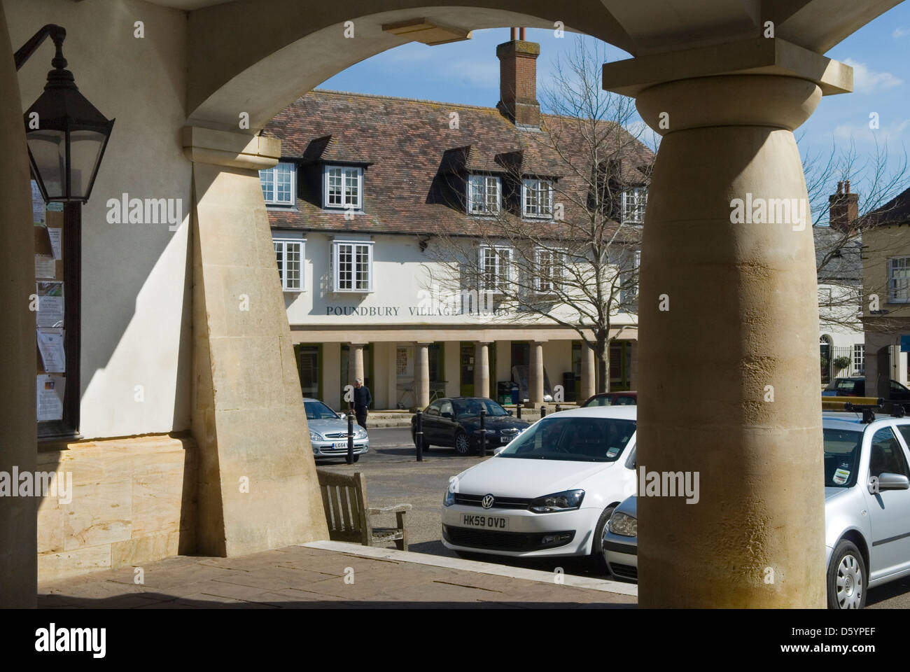 Poundbury village stores hi-res stock photography and images - Alamy