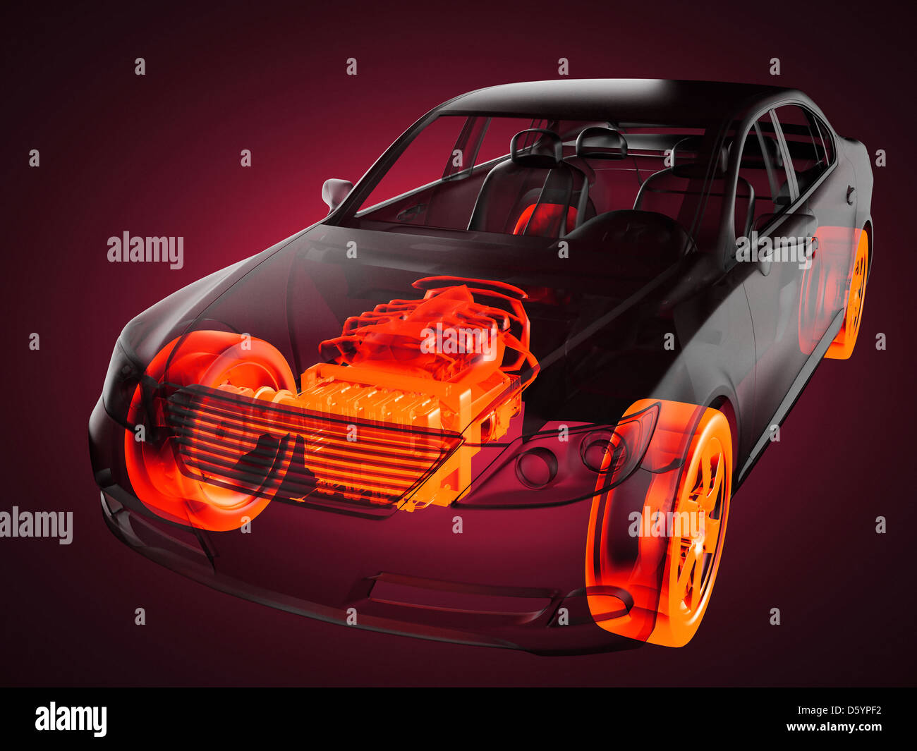 transparent car concept Stock Photo - Alamy