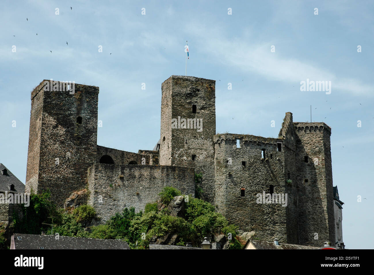 Castle ruins Runkel Germany Stock Photo - Alamy