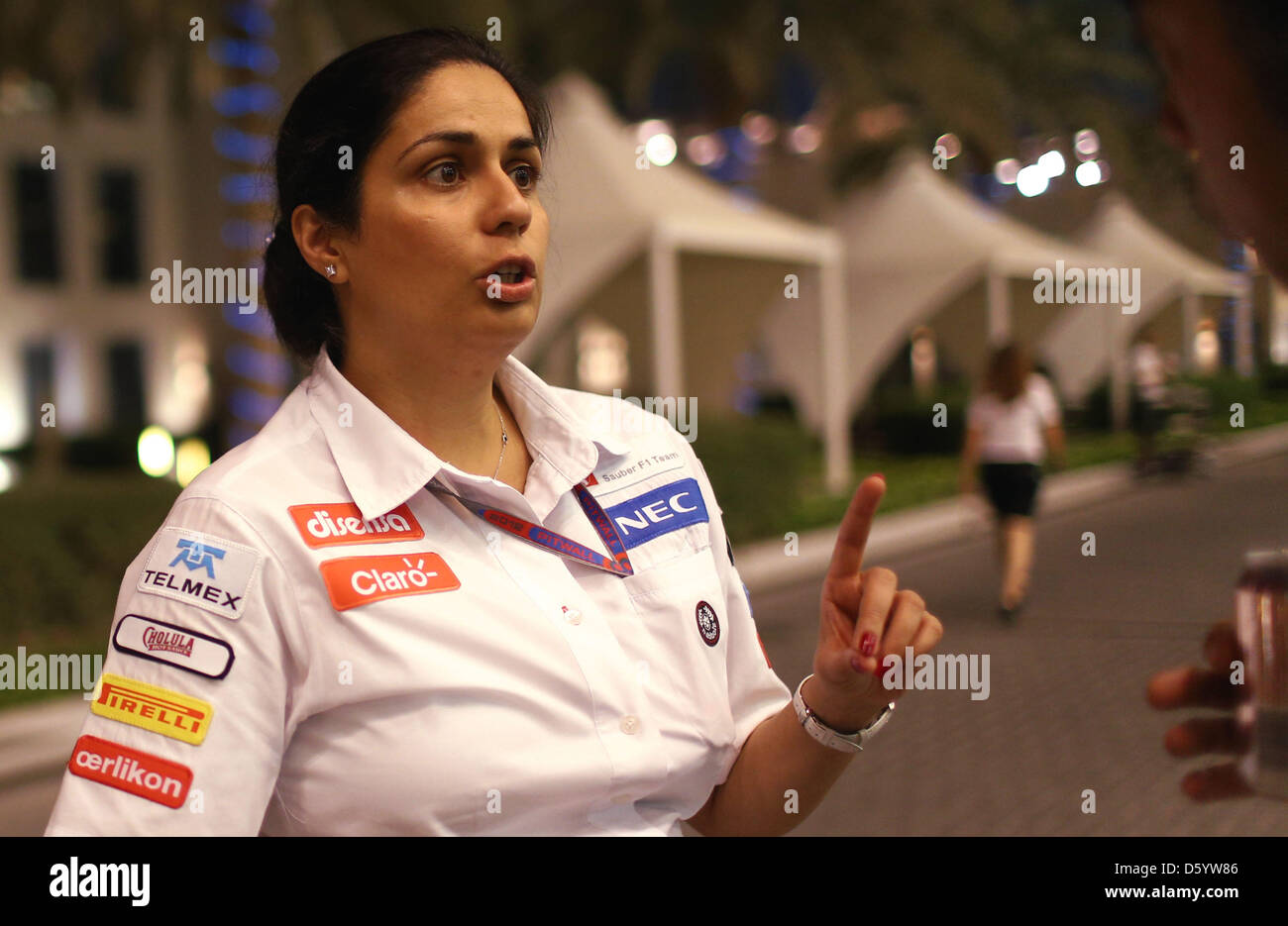 The chief executive officer (CEO) of Sauber, Austrian Monisha ...
