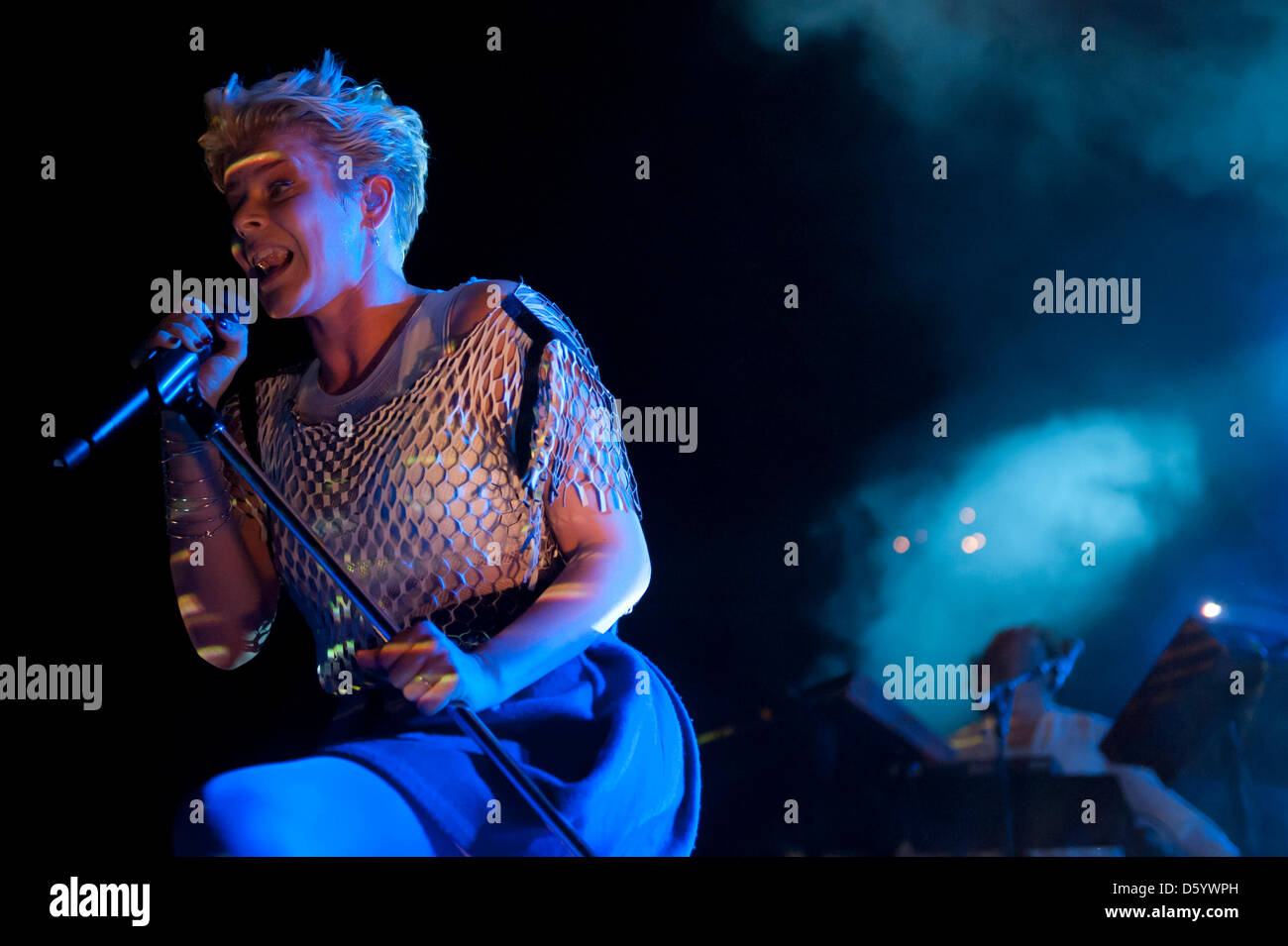 Swedish pop singer Robyn performs in Berlin, Germany, 3 November 2012 ...