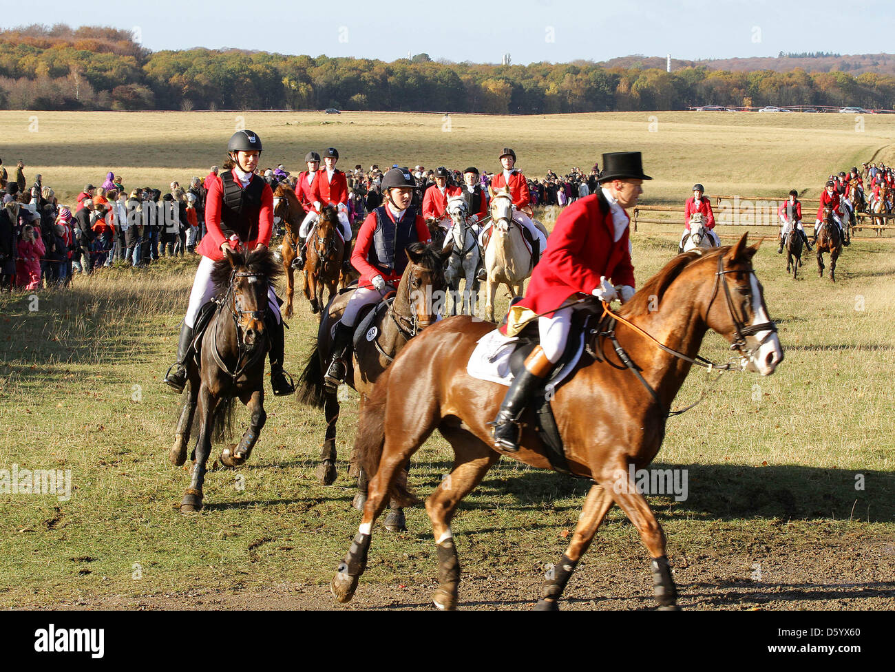 Danish royals attends the Sportsride klub Bens Hubertus Hunting in Deer ...