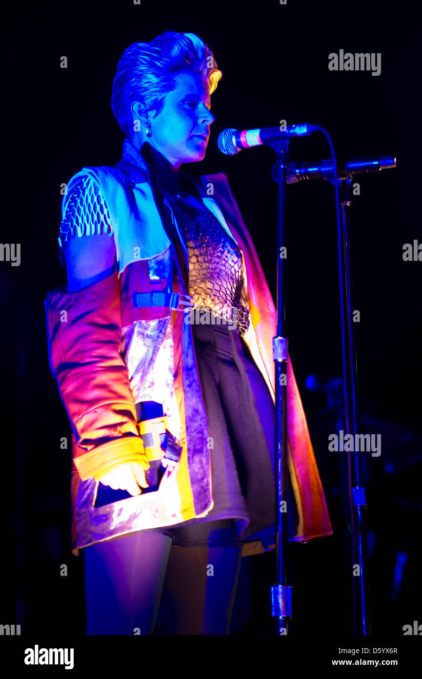 Swedish pop singer Robyn performs on stage at the C-Hall in Berlin ...