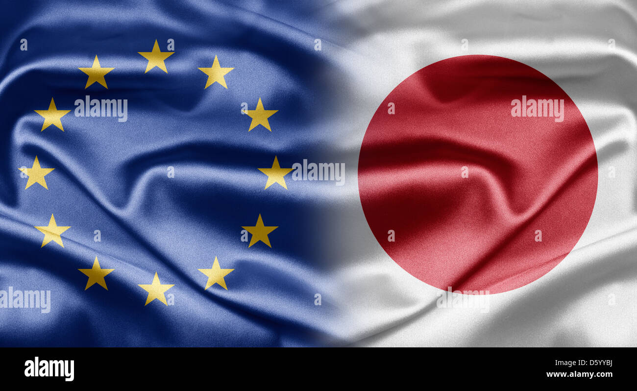 EU and Japan Stock Photo - Alamy