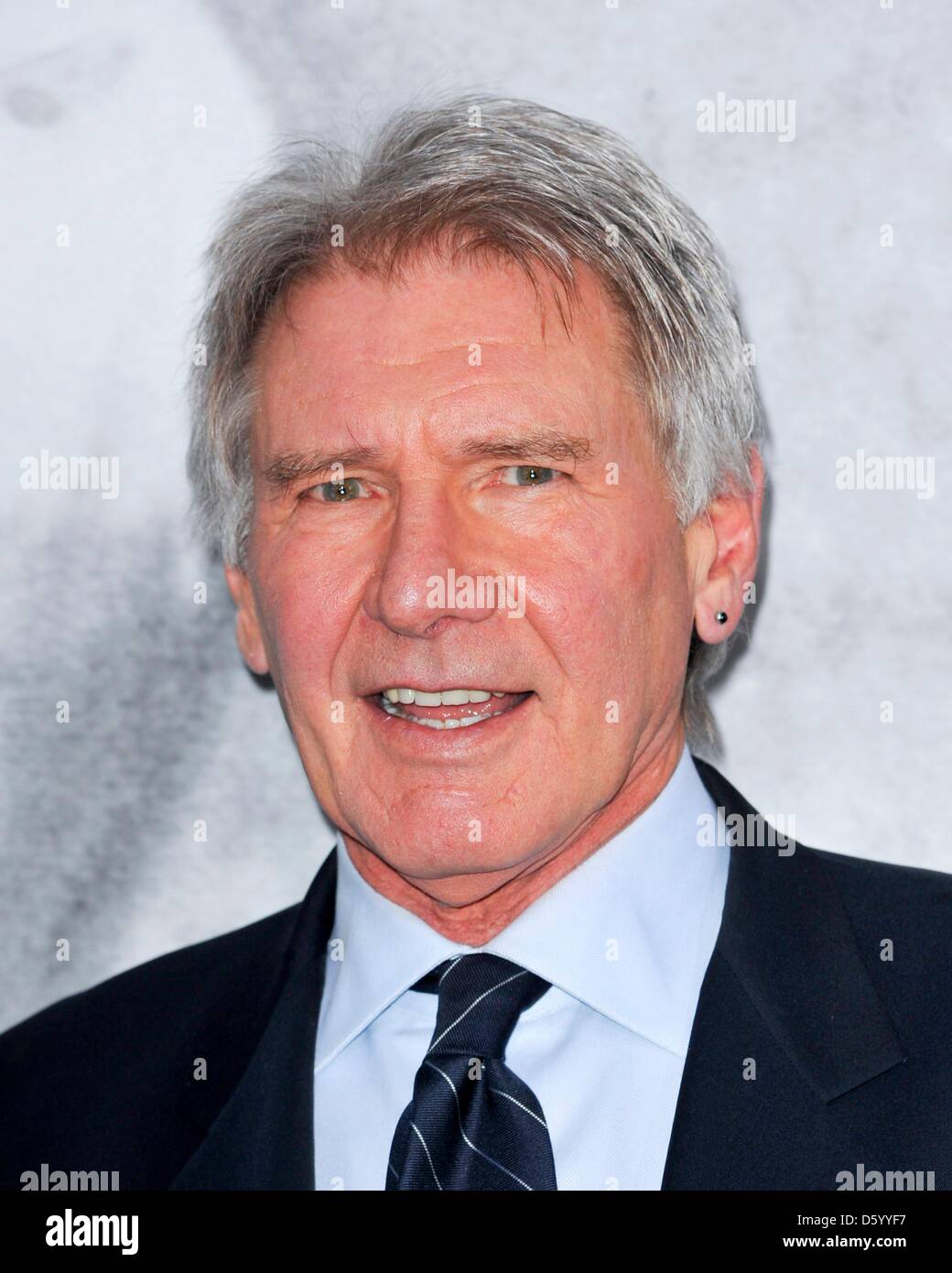 Los Angeles, CA, USA. April 9, 2013. Harrison Ford at arrivals for 42 ...
