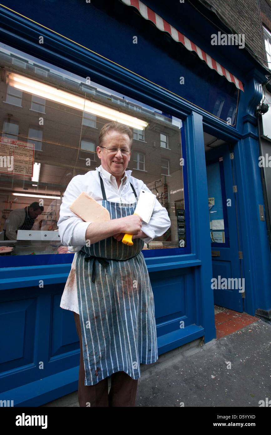 Butcher knife uk hi-res stock photography and images - Alamy