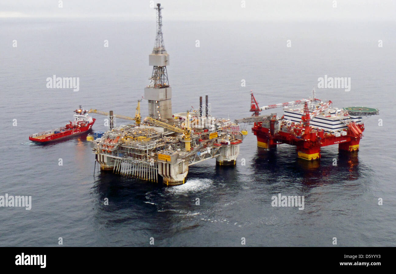 HANDOUT - A handout picture dated September 2012 shows the platform ...