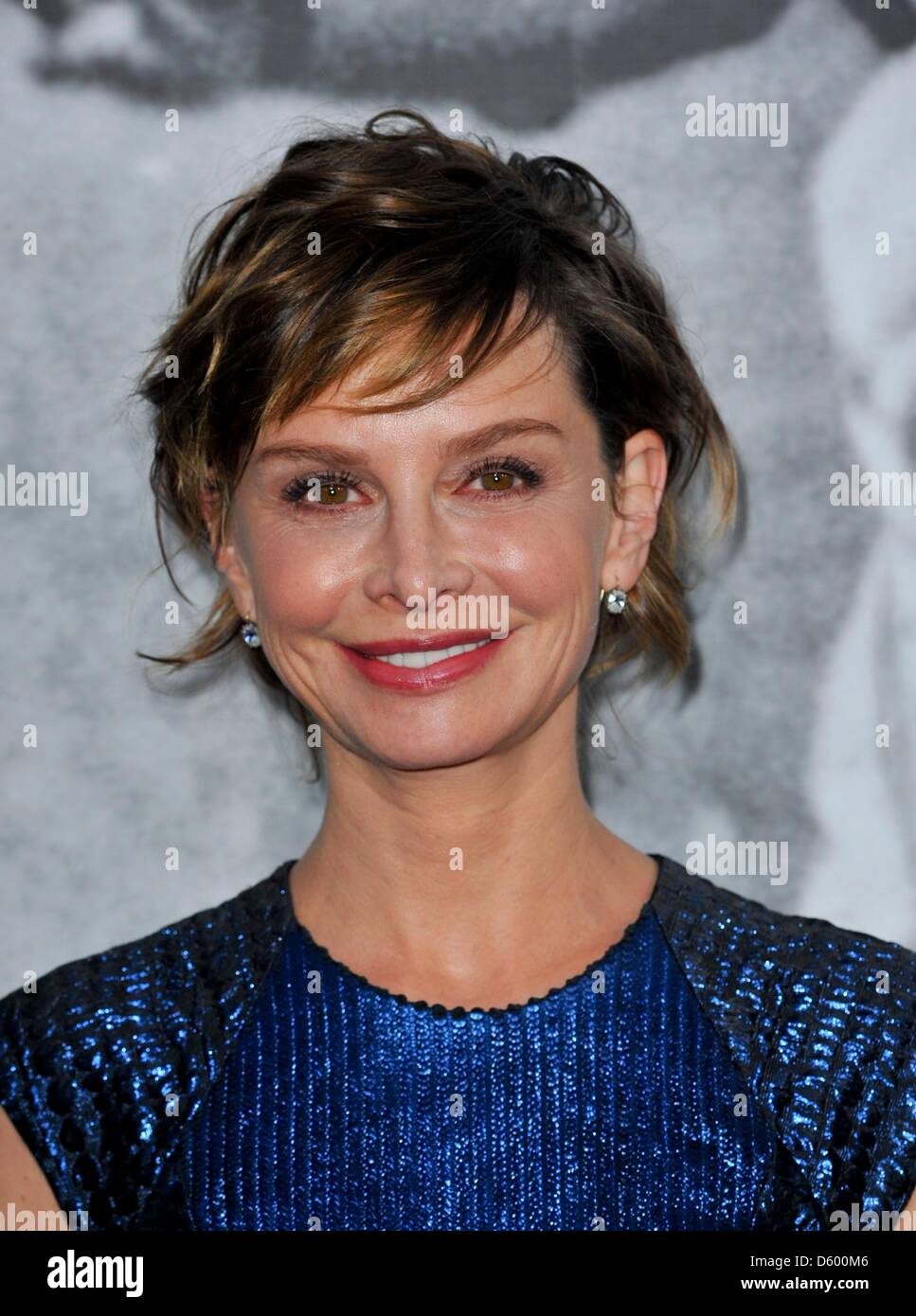 Los Angeles, CA, USA. April 9, 2013. Calista Flockhart at arrivals for ...