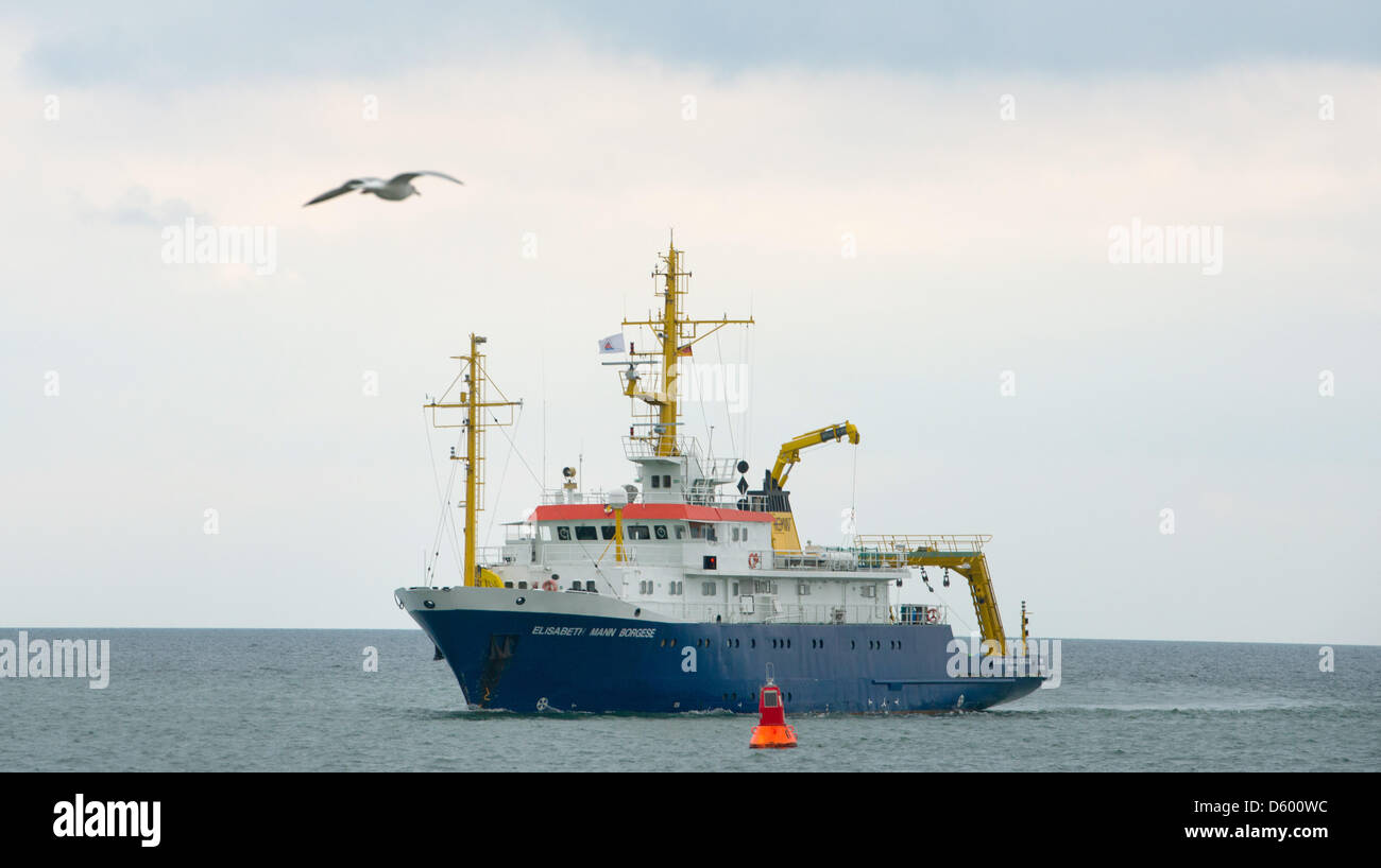 The research vessel of Leibniz Institute for Baltic Sea Research ...