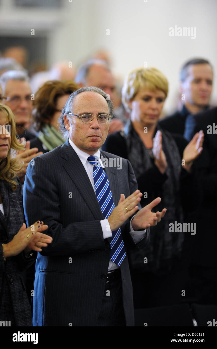 Dieter Graumann, President of the Central Committee of Jews in Germany ...