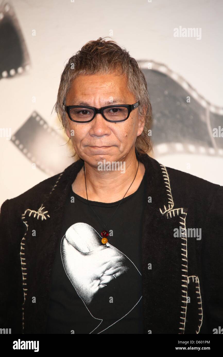 Director Takashi Miike poses at the photocall of 'Lesson Of Evil ...