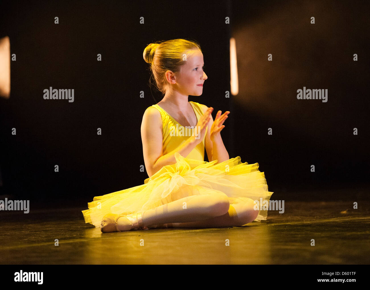 Young members of Aberystwyth Arts Centre Dance School Ballet Show ...