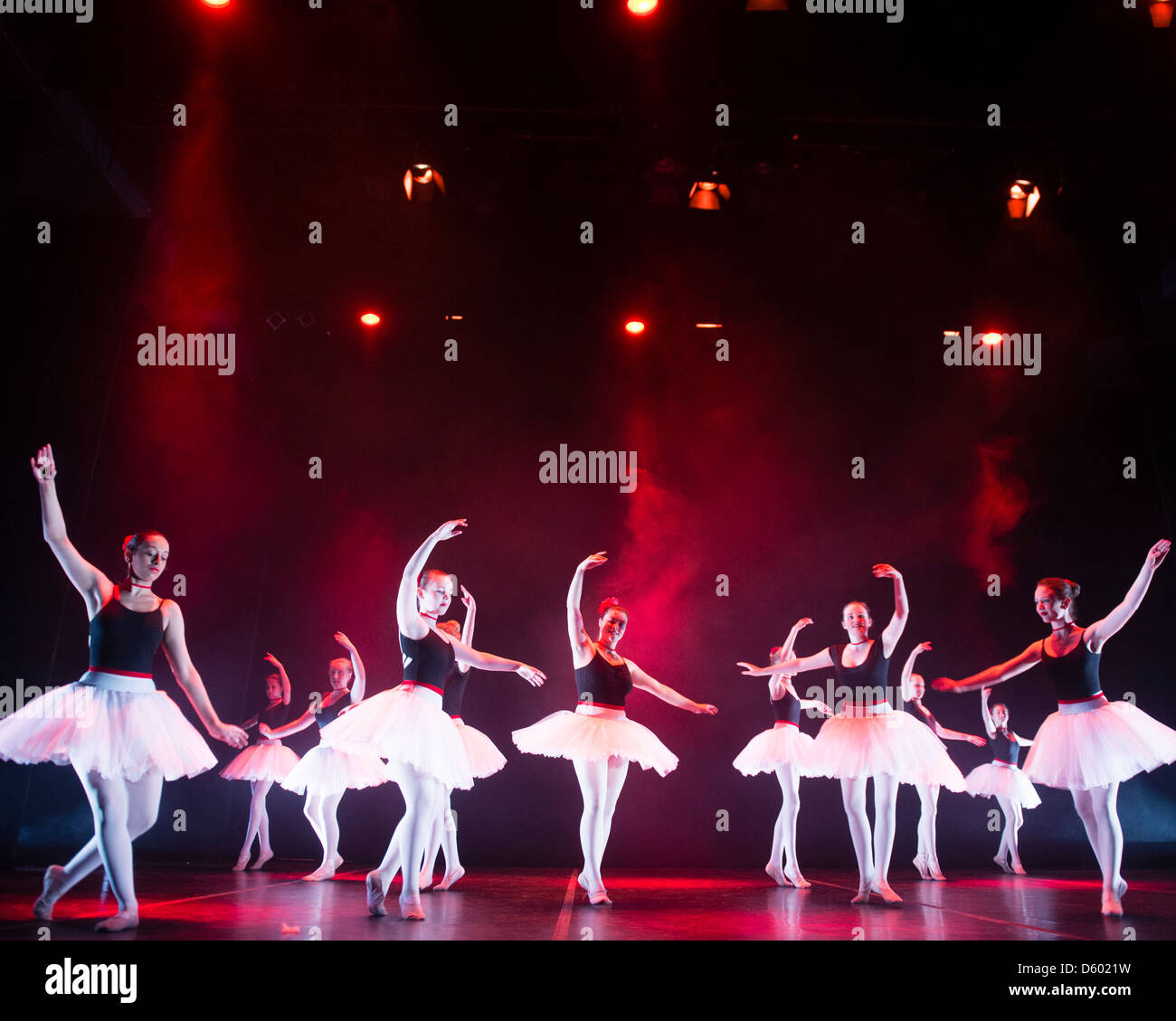 Young members of Aberystwyth Arts Centre Dance School Ballet Show ...