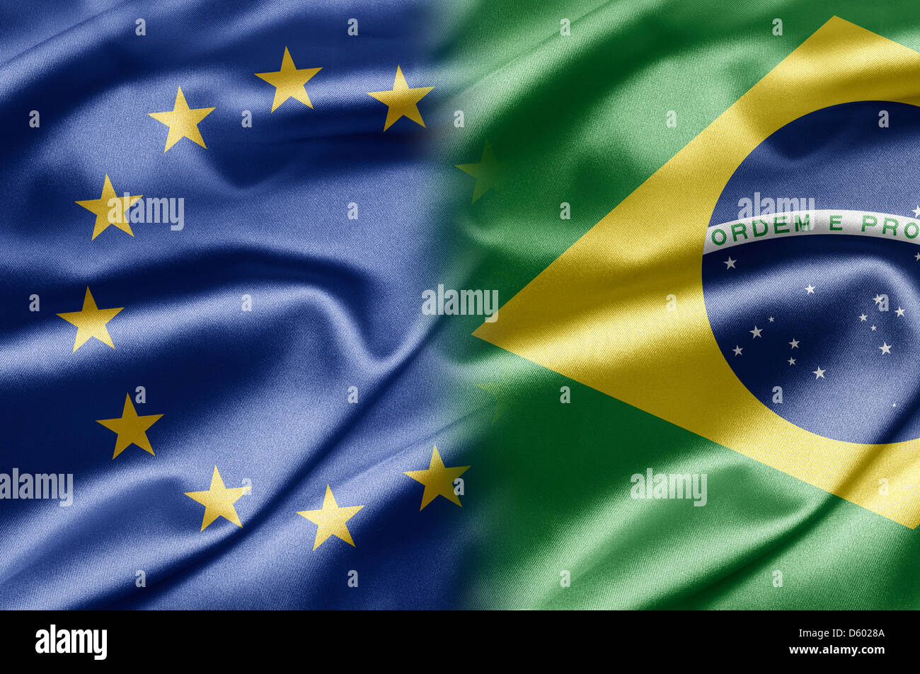 EU and Brazil Stock Photo - Alamy