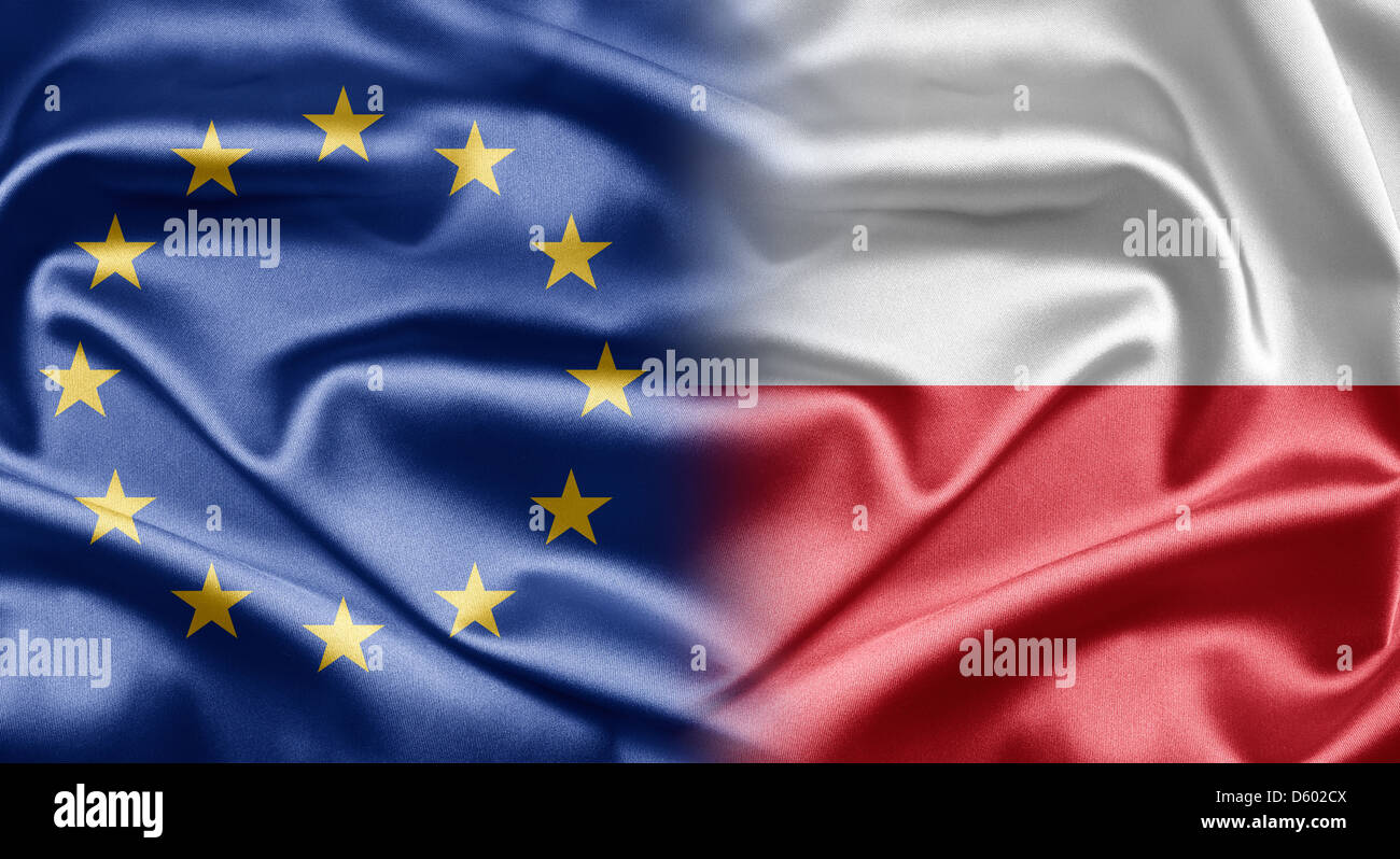 EU and Poland Stock Photo - Alamy