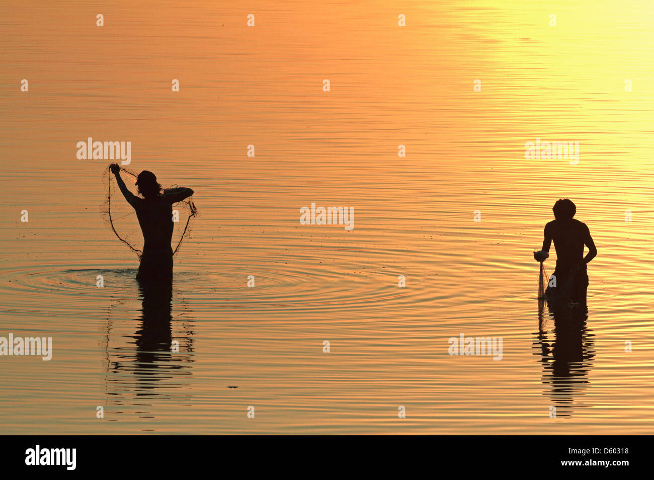 Dramatic sunset lake two hi-res stock photography and images - Alamy