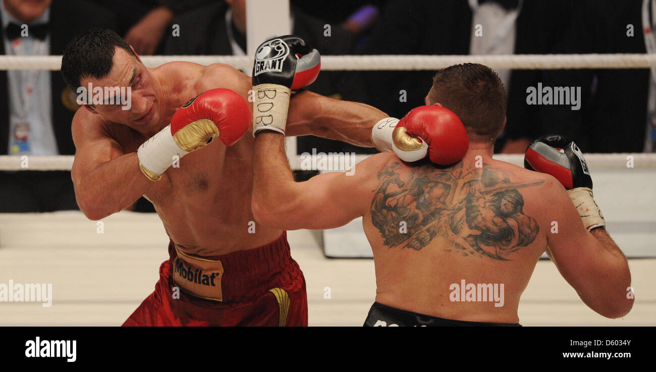 Ukrainian IBF, WBO, WBA and IBO heavyweight boxing world champion ...