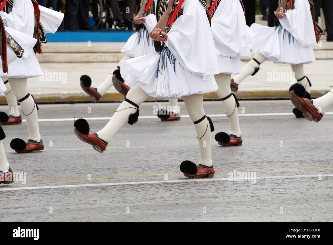 Greek army parade Stock Photo - Alamy