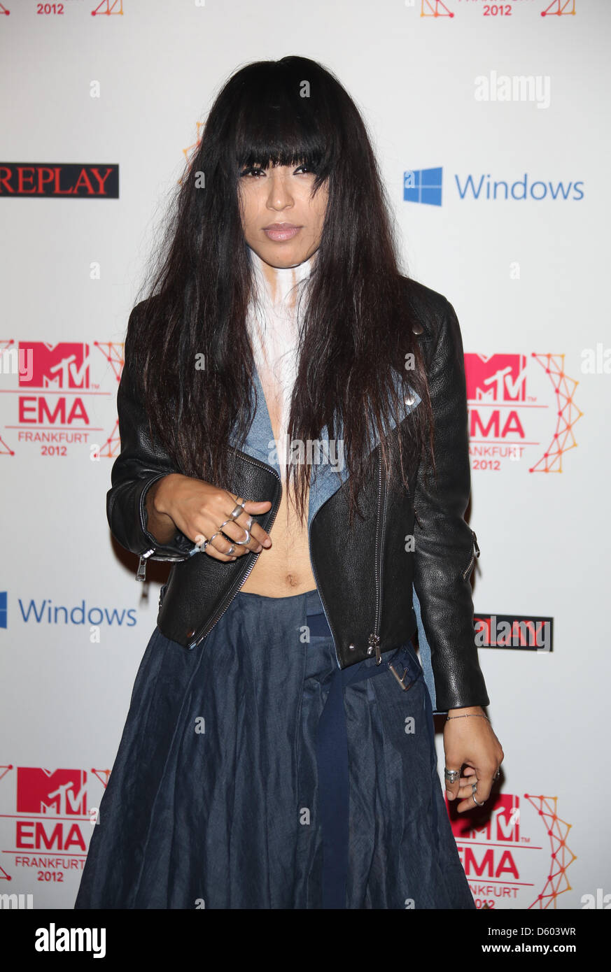 Swedish singer Loreen arrives for the MTV Europe Music Awards (EMA) at ...