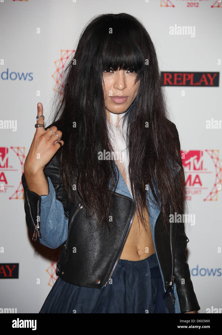 Swedish singer Loreen arrives for the MTV Europe Music Awards (EMA) at ...