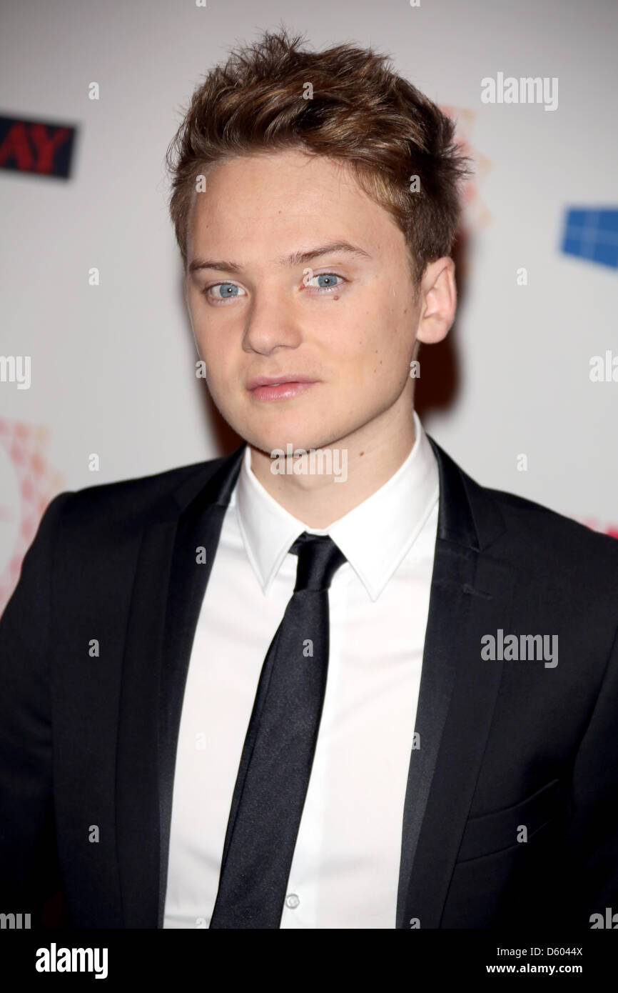 Brtish singer Conor Maynard arrives for the MTV Europe Music Awards ...