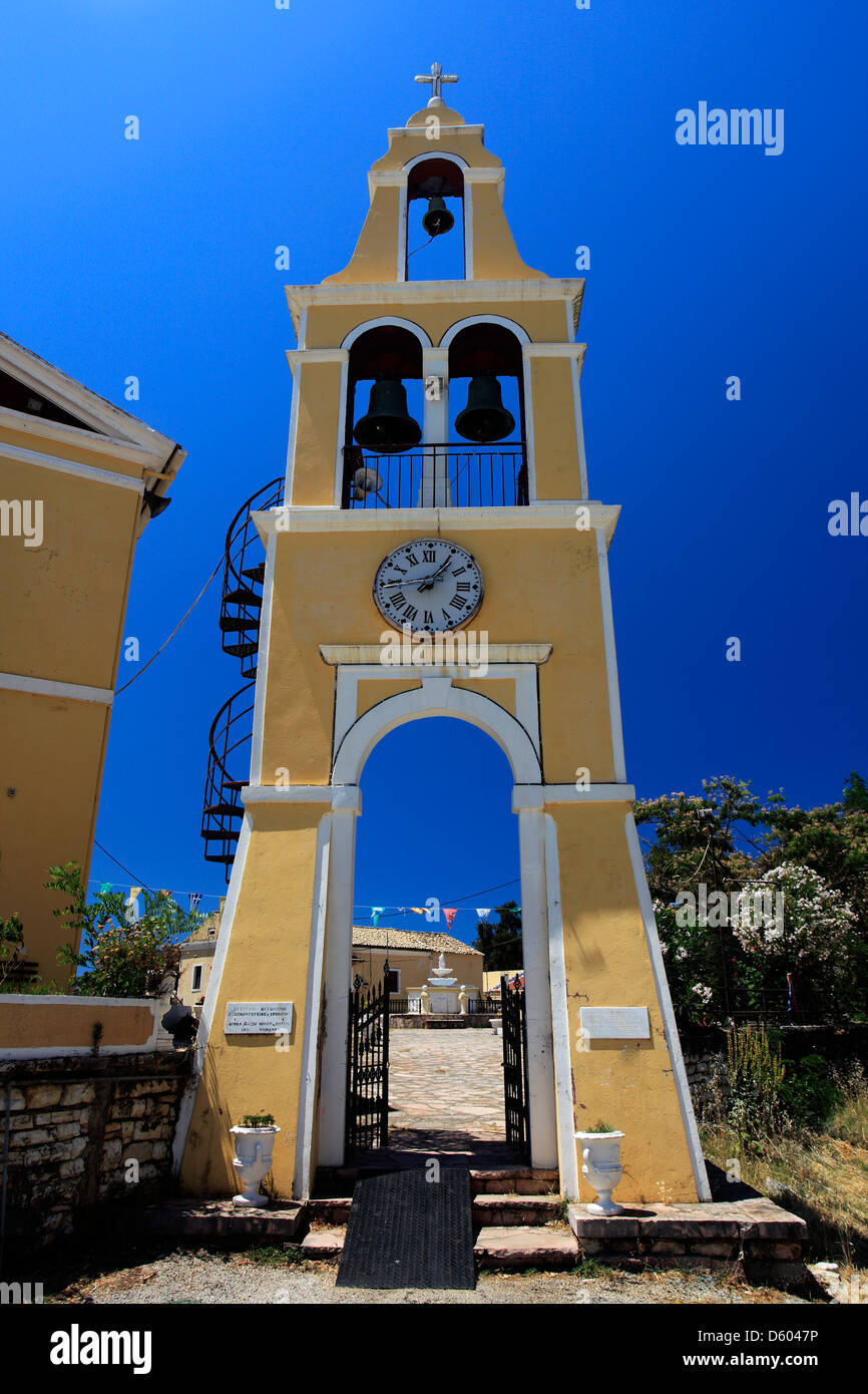 Corfu island village church hi-res stock photography and images - Alamy
