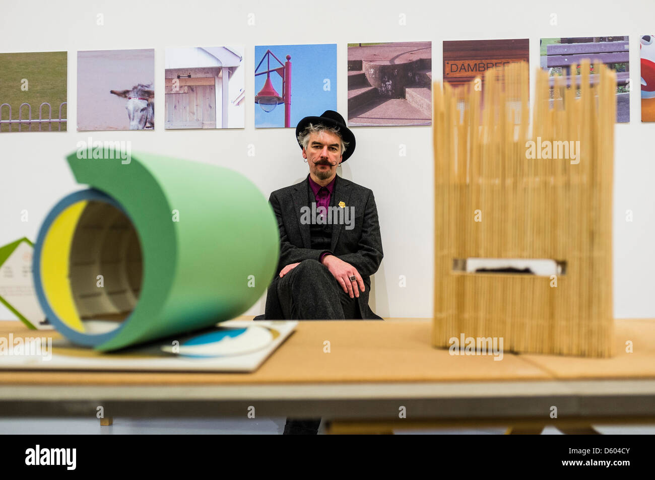 Artist MICHAEL TRAINOR at the opening night of the inaugural Wales ...