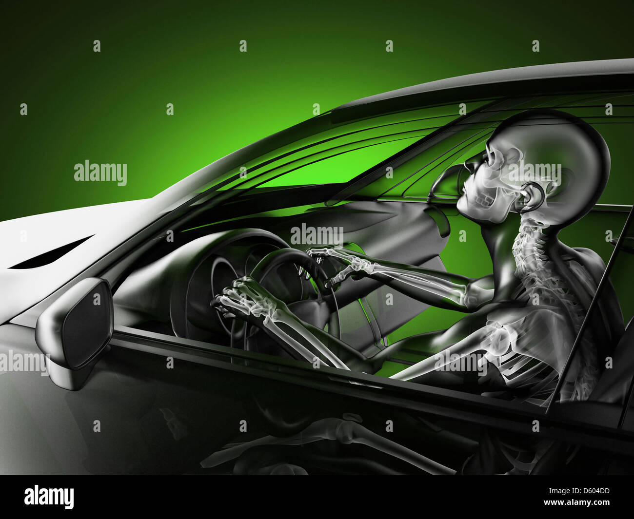 Skeleton car hi-res stock photography and images - Alamy