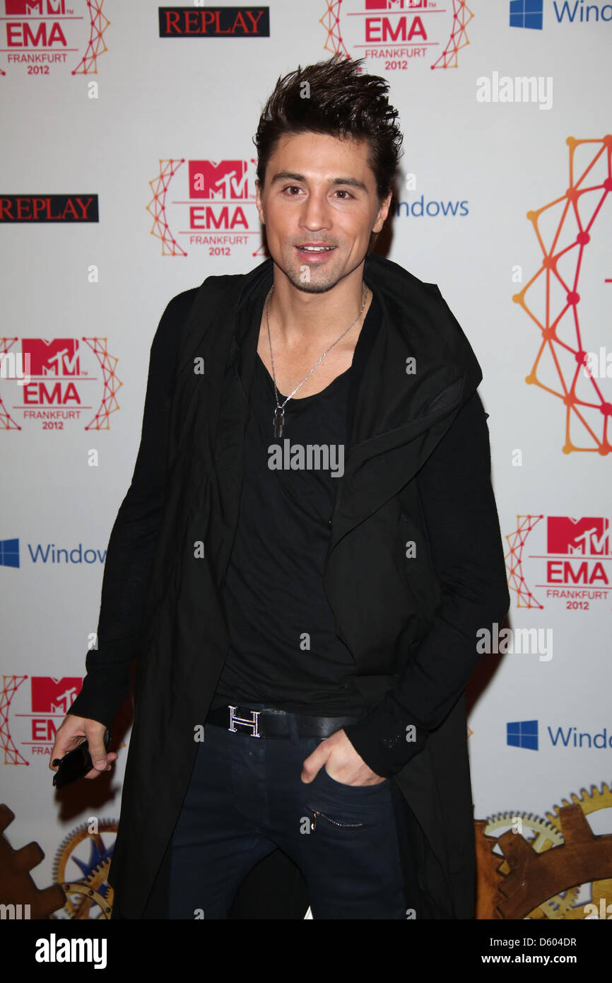Russian singer Dima Bilan arrives for the MTV Europe Music Awards (EMA ...