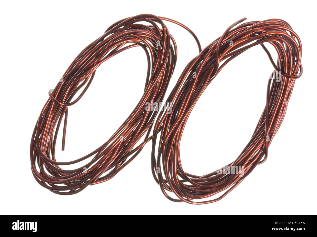 Spiral wires Cut Out Stock Images & Pictures - Alamy