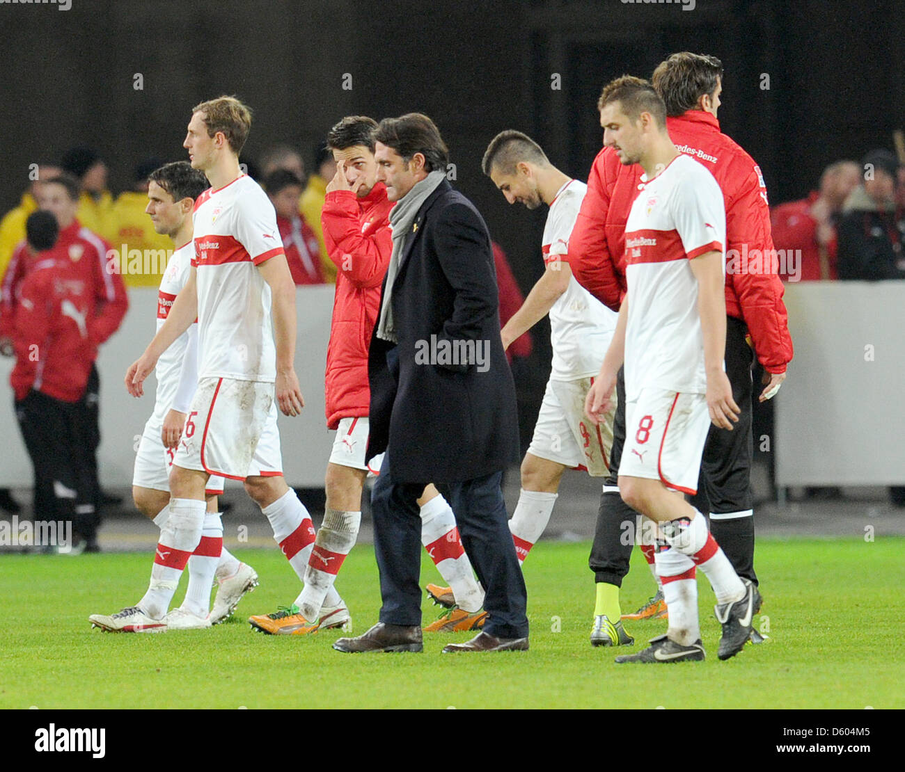 Sports spo soccer walking bundesliga disappointed germany hi-res stock ...
