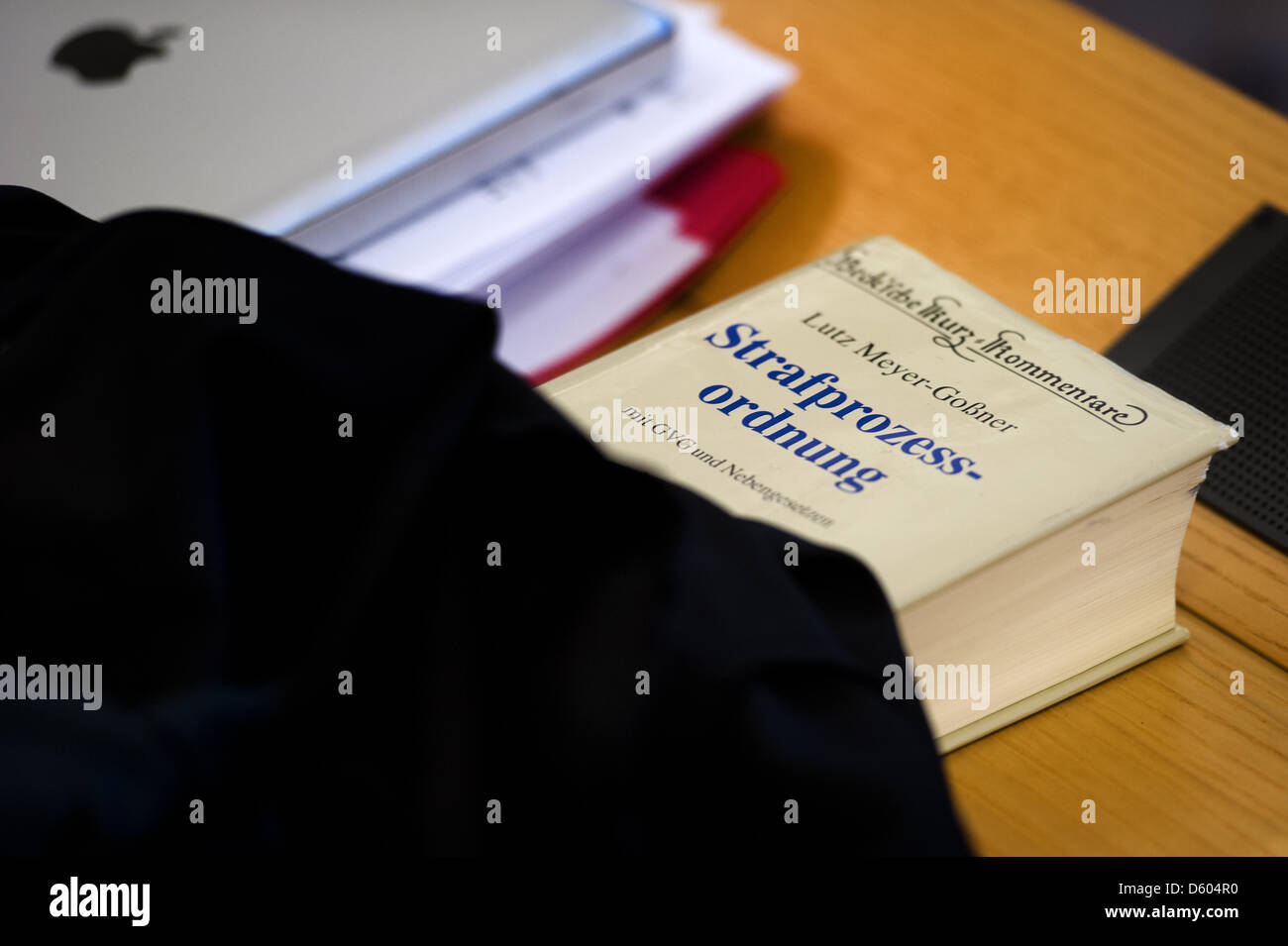 The code of criminal procedure is pictured during the revision trial on ...