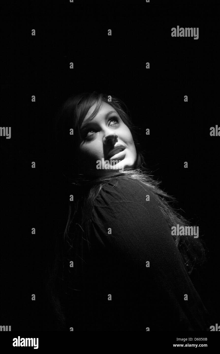 Adele Adkins, English singer songwriter photographed in the Dive bar in ...
