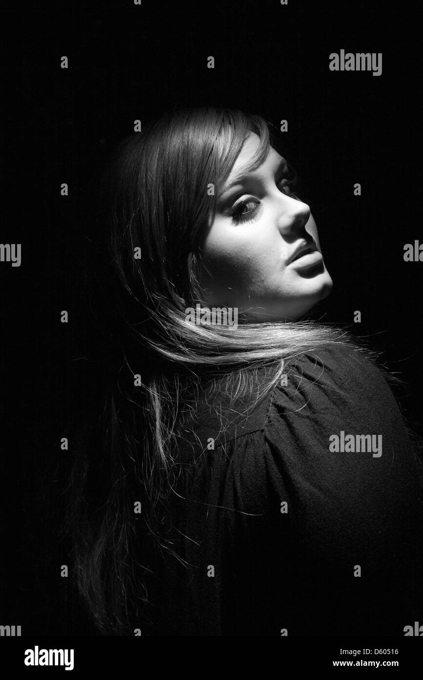 Adele Adkins, English singer songwriter photographed in the Dive bar in ...