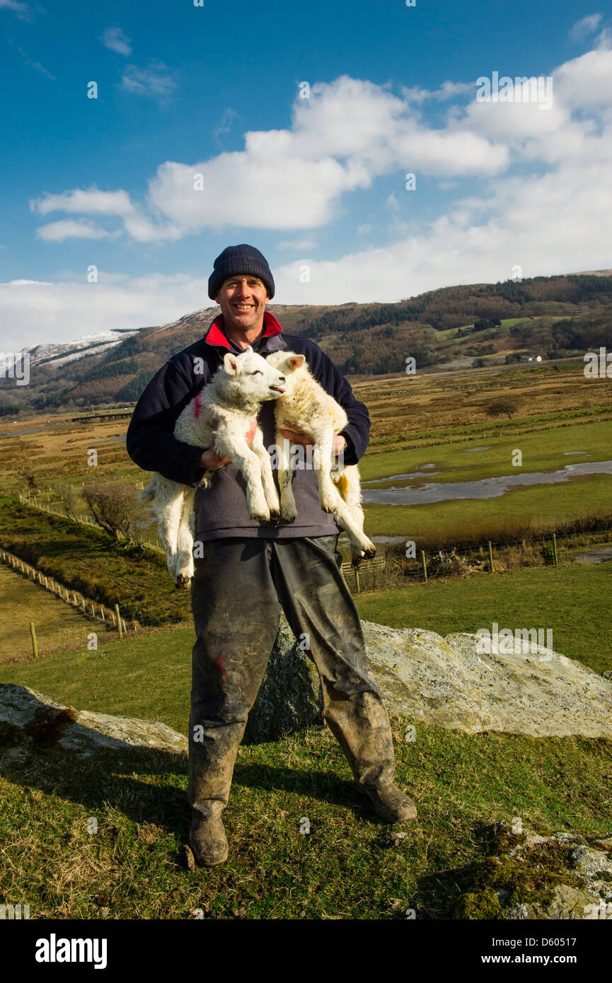 Farming agriculture mid wales landscape hi-res stock photography and ...