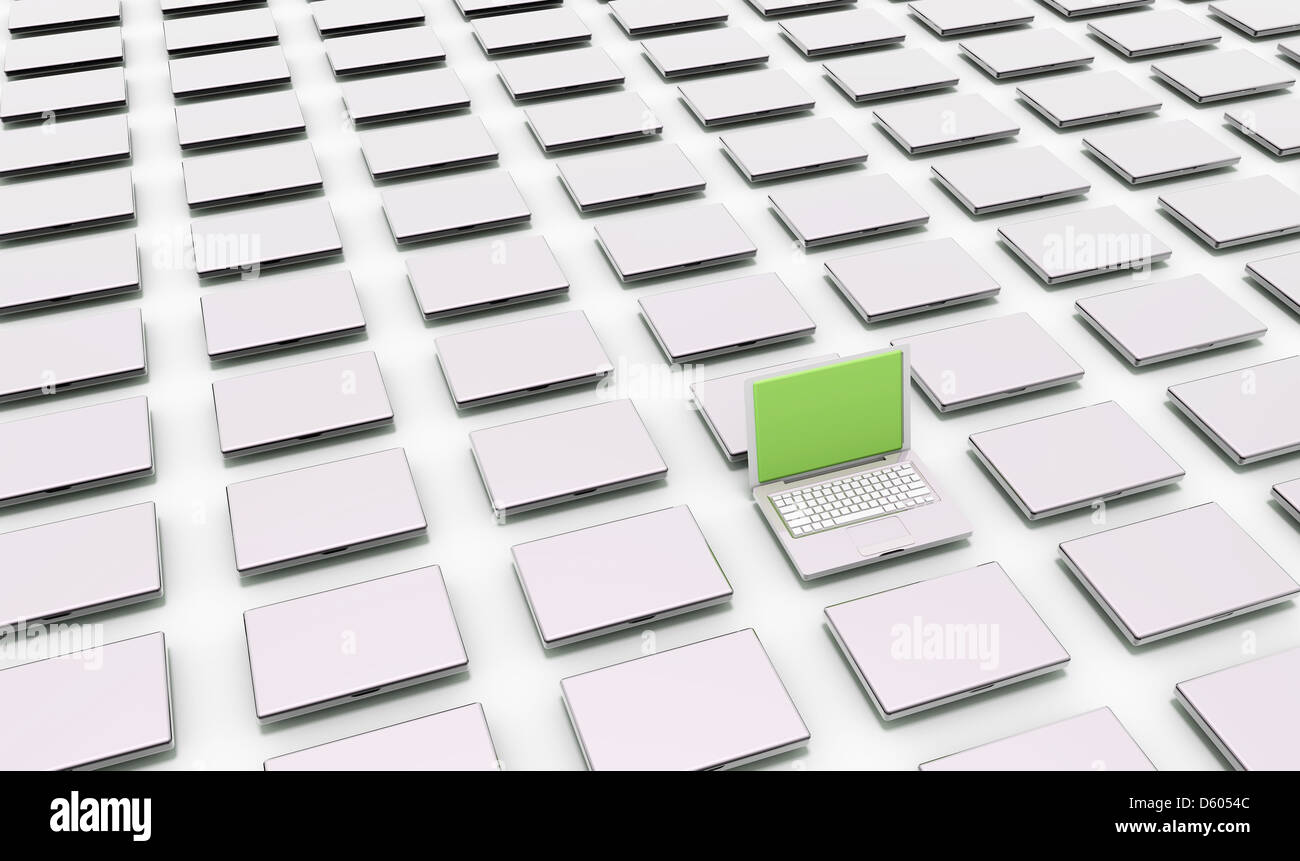 Bright Idea and Creative Solution in Technology Stock Photo - Alamy