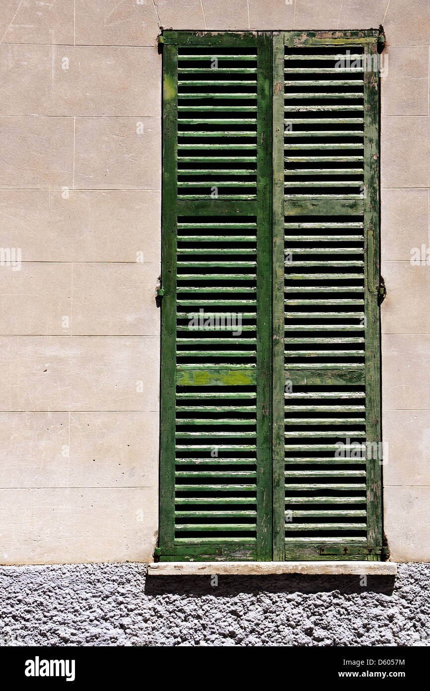 Window with shutter Stock Photo - Alamy
