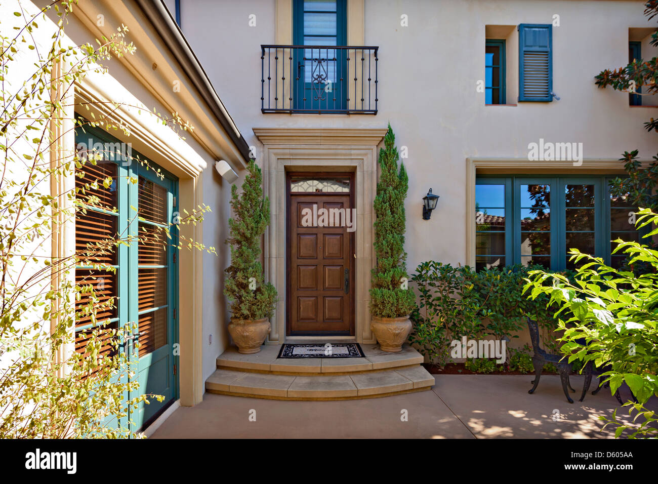 Mediterranean Style Home Exterior